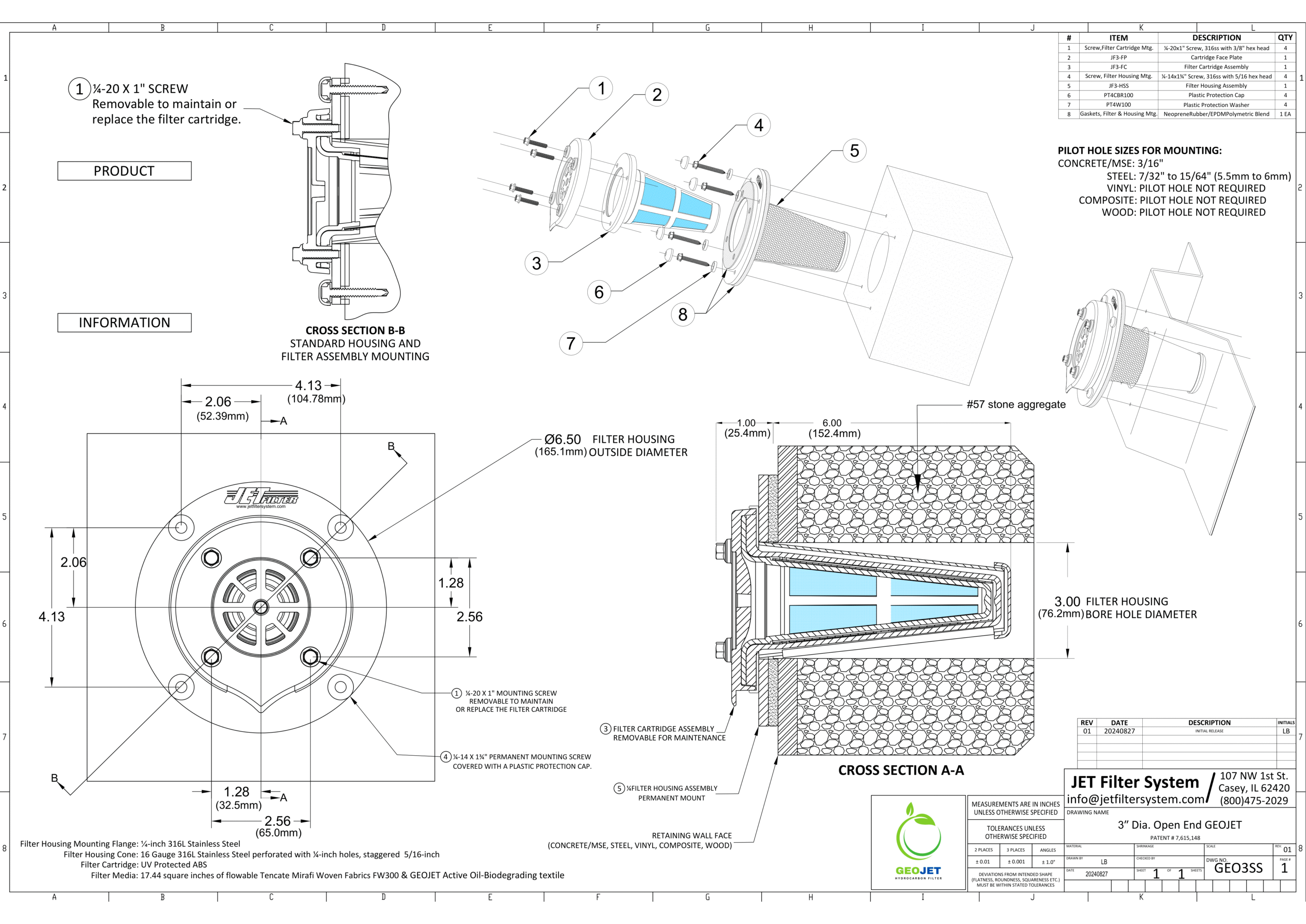 Engineering Hub | Technical Resources & CAD Files | JET Filter System